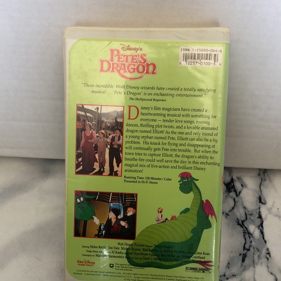 Disney | Media | Walt Disneys Petes Dragon A Vhs Clamshell | Poshmark